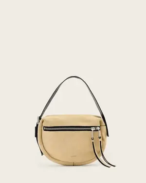 ALLSAINTS Noemie Mini Suede Shoulder Bag