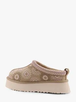 UGG W Tazz Suede Sandals With Embroidery
