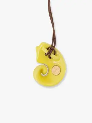 MATA STUDIO Conchiglia Glazed Ceramic Necklace