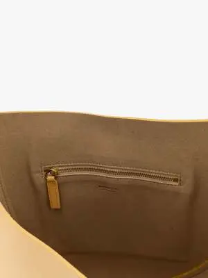 MINOBOSSI Lizzie Leather Shoulder Bag - Yellow