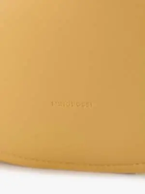 MINOBOSSI Lizzie Leather Shoulder Bag - Yellow