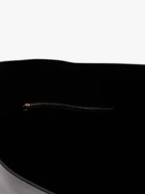 MINOBOSSI Liz Leather Shoulder Bag - Black