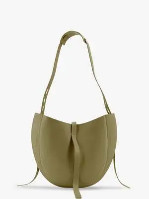 MINOBOSSI Lizzie Leather Shoulder Bag - Green