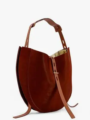 MINOBOSSI Liz Pony Skin Shoulder Bag - Brown