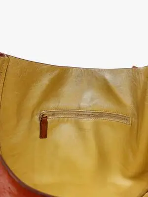 MINOBOSSI Liz Pony Skin Shoulder Bag - Brown