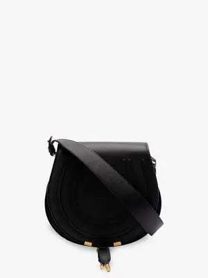 Chloé Marcie Saddle Leather Crossbody Bag