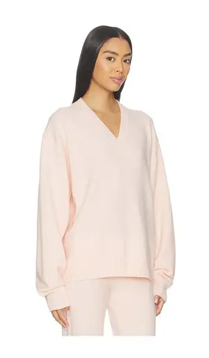 SKIMS Wool Cashmere V Neck Pullover Sweater