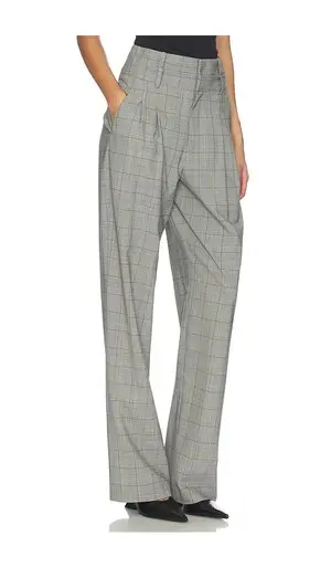 Monse Double Waistband Wide Leg Pants