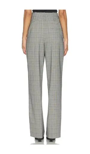 Monse Double Waistband Wide Leg Pants