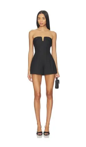 Women's Black Rompers
