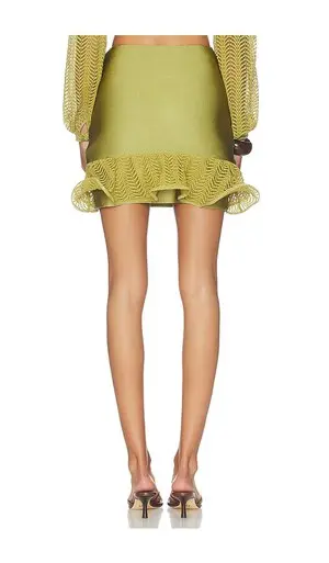 PatBO Wave Mini Skirt