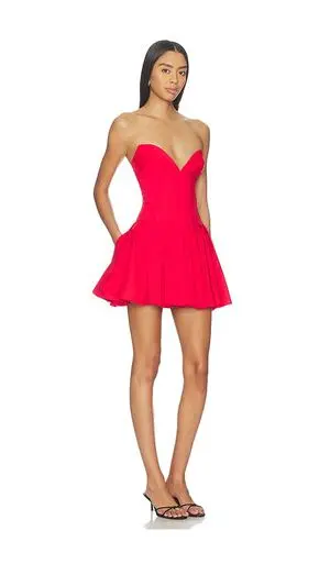 Superdown Carmela Strapless Dress - Red