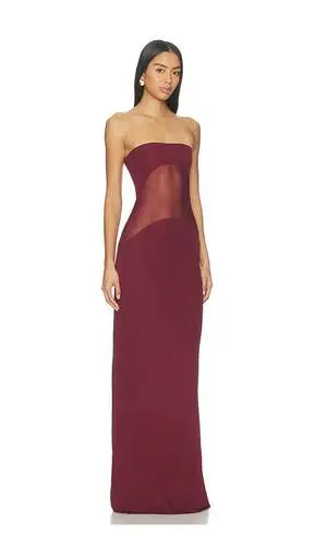 Nbd Sadira Maxi Dress - Wine