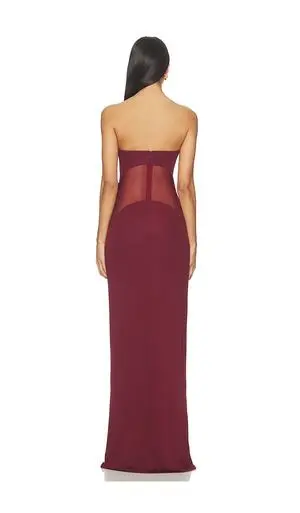 Nbd Sadira Maxi Dress - Wine