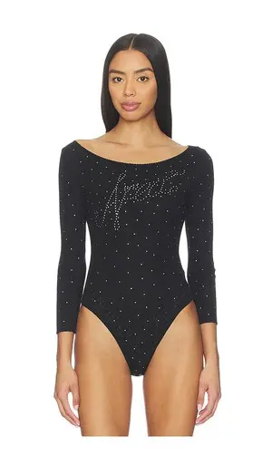 AREA Ballerina Logo Bodysuit
