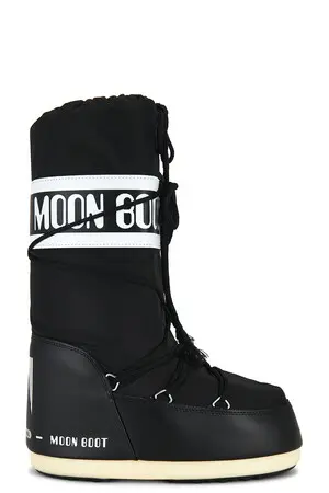 Moon Boot Icon Nylon Boots - Black