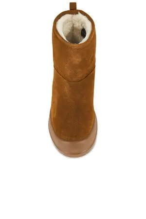 Moon Boot Mezzaluna Mid Boots - Cognac