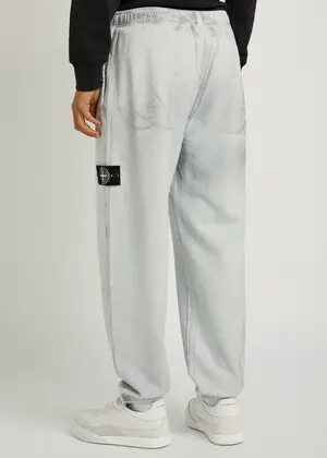 Stone Island Reflective Cotton Sweatpants