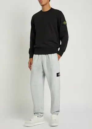 Stone Island Reflective Cotton Sweatpants