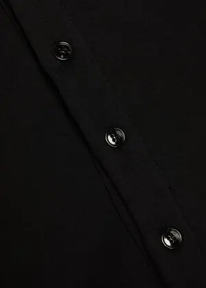 TOM FORD Henley Stretch-cotton Top