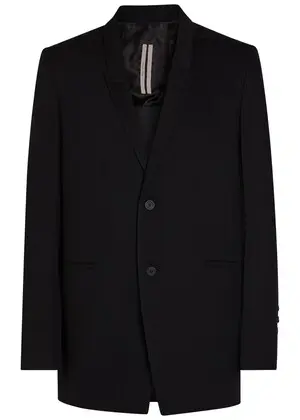 Rick Owens Concordian Wool Blazer