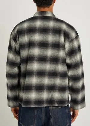 You Must Create Pj Checked Cotton Shirt