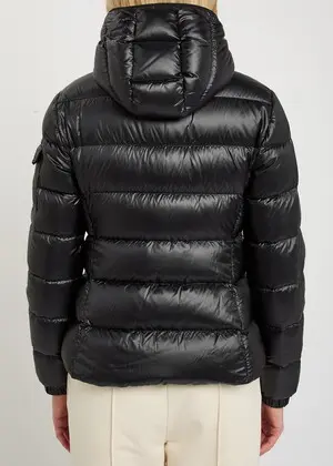 Moncler Glesse Padded Hooded Jacket - Black