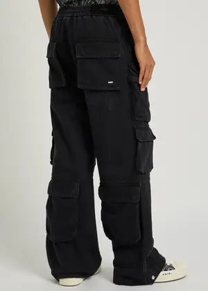 Amiri Distressed Denim Cargo Trousers