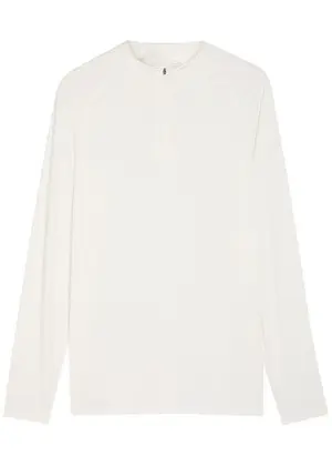 CONDITION Core Quarter-zip Stretch-jersey Top