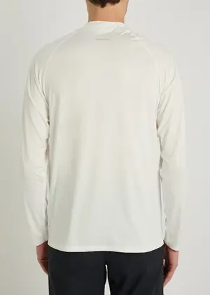 CONDITION Core Quarter-zip Stretch-jersey Top
