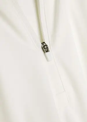 CONDITION Core Quarter-zip Stretch-jersey Top