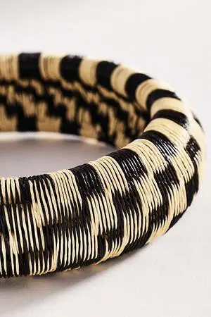 BAMBOLEIRA Juaca Bold Bracelet - Black & White