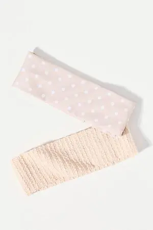Anthropologie Hairband Set - Cream