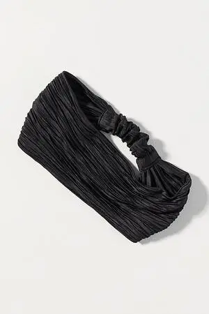 Anthropologie Scrunchie Hair Band - Black