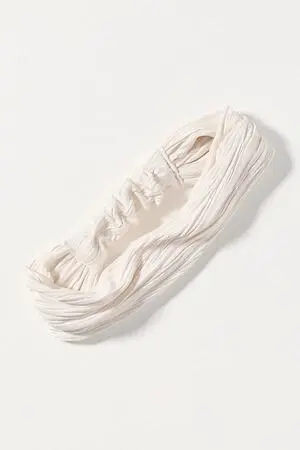 Anthropologie Scrunchie Hair Band - White