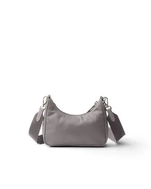 Prada Re-edition 2005 Re-nylon Bag - Cloudy Gray