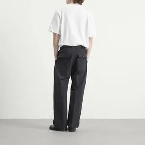 Studio Nicholson Cotton Wide-leg Trousers