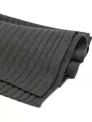 VIETTI MERCHANDISE Ribbed Scarf - Grey