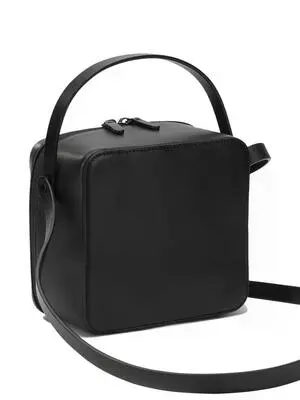 Auralee Leather Top Handle Bag