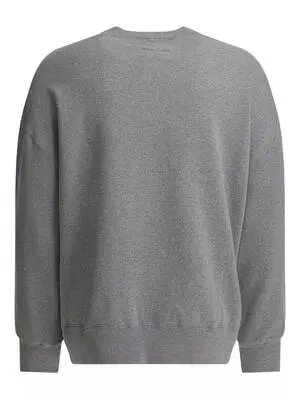 BEAMS Crew-neck Cotton Sweatshirt - Grey