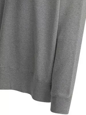 BEAMS Crew-neck Cotton Sweatshirt - Grey