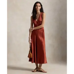 Ralph Lauren Paneled A-line Dress
