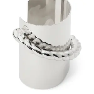 Ralph Lauren Geometric Silver-tone Cuff Bracelet