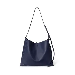 Ralph Lauren Polo Play Leather Messenger Bag - Ink
