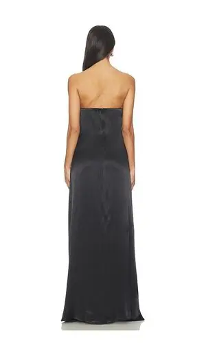 BUMPSUIT Brushed Satin Gown