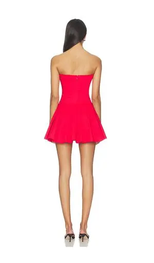 Superdown Carmela Strapless Mini Dress - Red