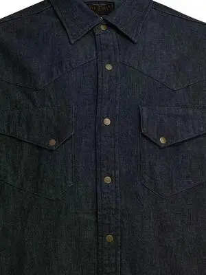 BEAMS Poocket Button Denim Shirt