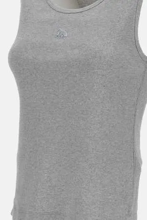 Maison Kitsuné Baby Fox Ribbed Tank Top