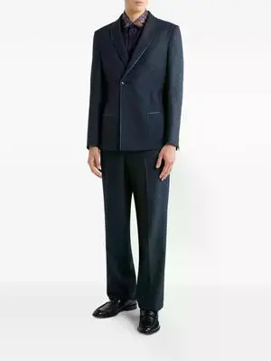 Etro Shawl-collar Jacquard Blazer
