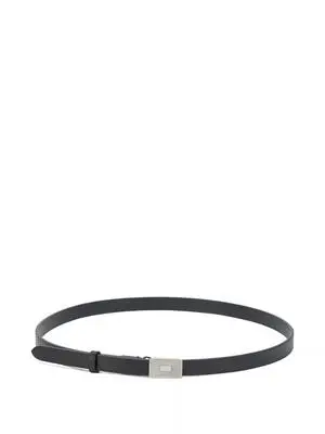 Auralee Slide-buckle Leather Belt